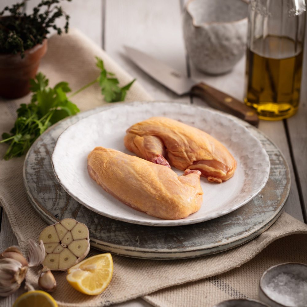 Corn Fed Chicken Supremes x2 - Order Online | Barony Country Foods